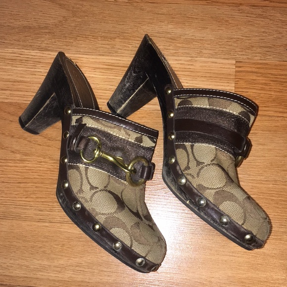 Coach | Shoes | Coach Mules | Poshmark